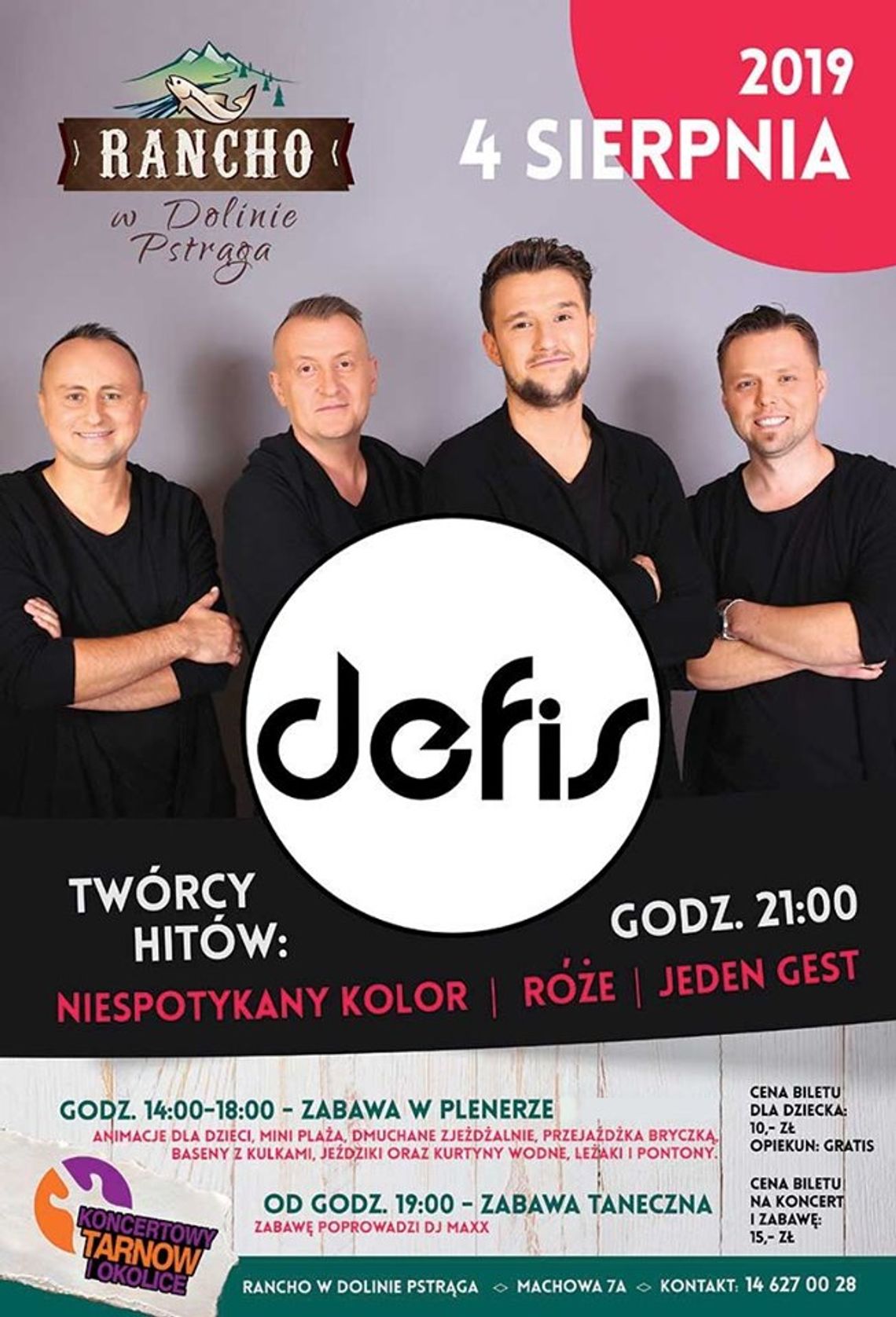 Koncert zespołu DEFIS! Koncert zespołu DEFIS!